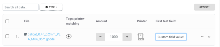 New feature: Custom Fields, table column ordering, API uploads & more - SimplyPrint Blog